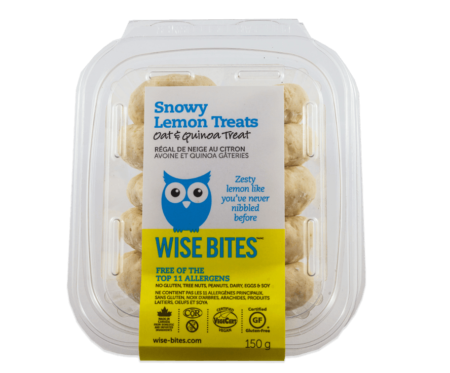 Snowy Lemon Cookies – Wise Bites